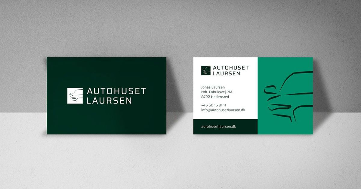 Ny visuel identitet for Autohuset Laursen – se casen her | valida creative studio
