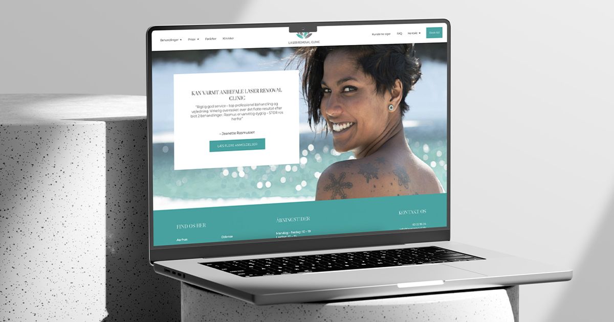 Se den brandidentitet jeg lavede for Laser Removal Clinic | valida creative studio